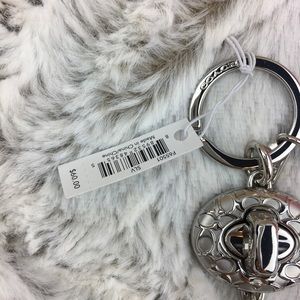 Coach | Accessories | Coach Signature Turnlock Valet Key Ring | Poshmark
